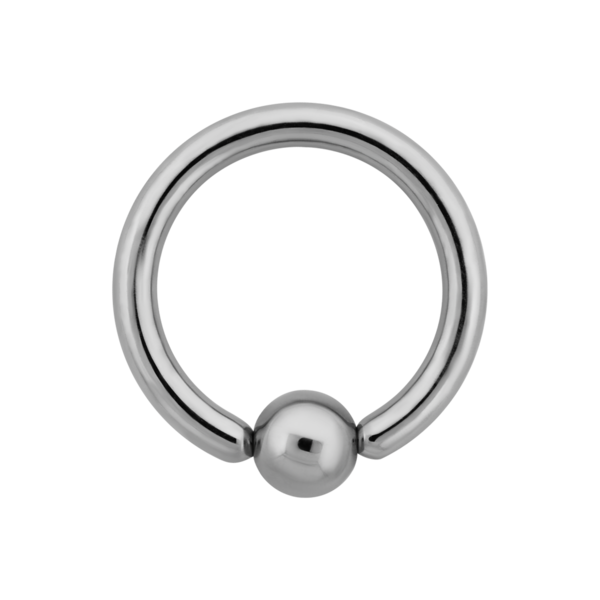 Captive Bead Ring - Titanium (No Bead) – Ivy Piercing Studios