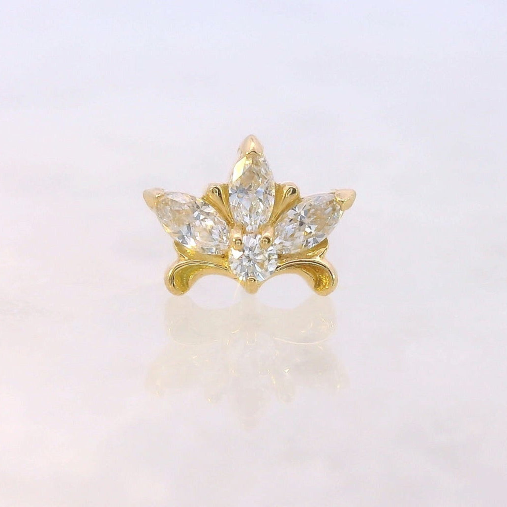 Royal Lilac - Mini 7.5x5.5mm – Ivy Piercing Studios