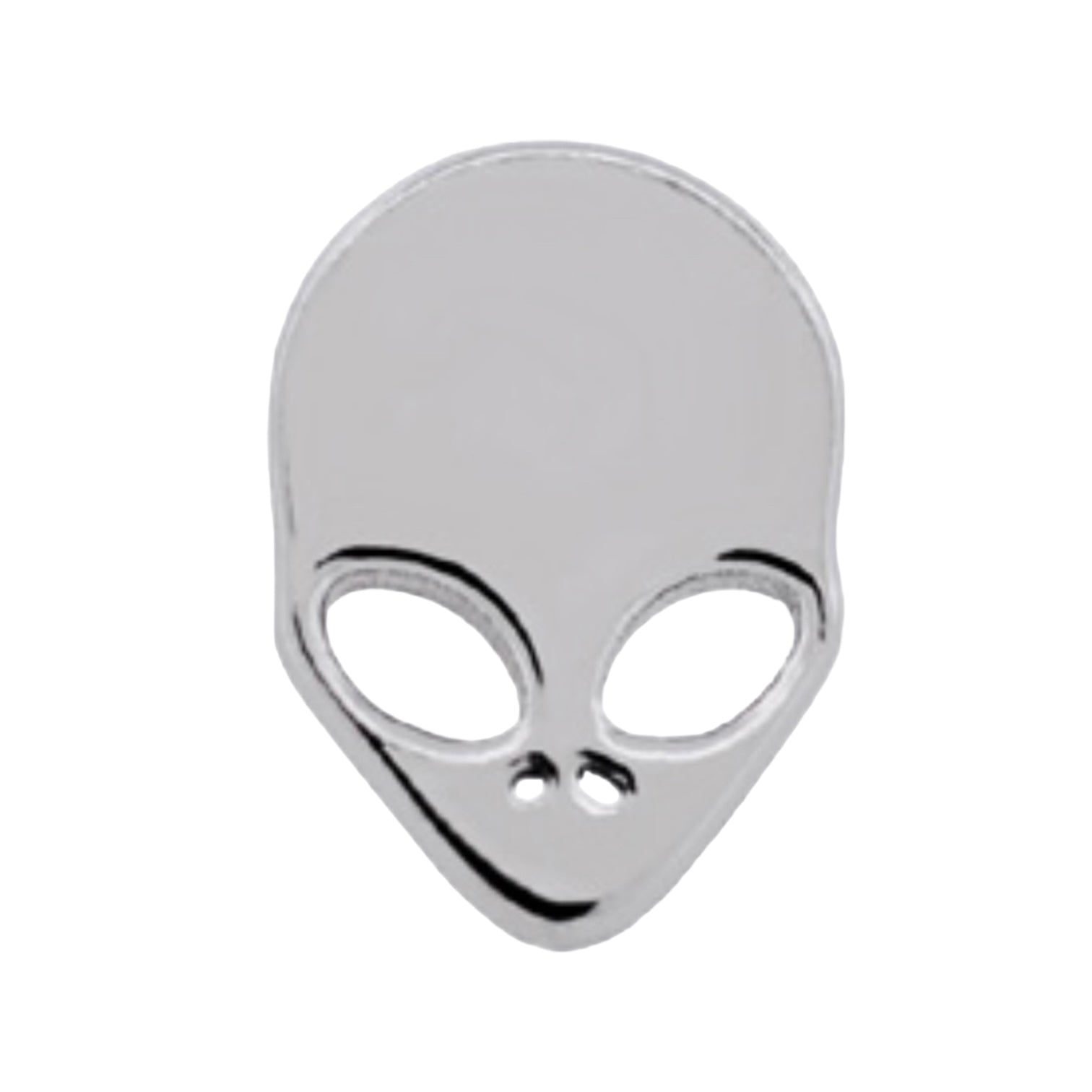 Alien - Titanium - Threadless – Ivy Piercing Studios